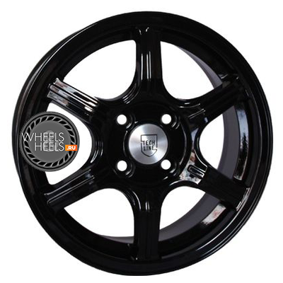 Диск автомобильный литой Tech Line 433 14x5.5 4x100 et38 dia67.1 BL