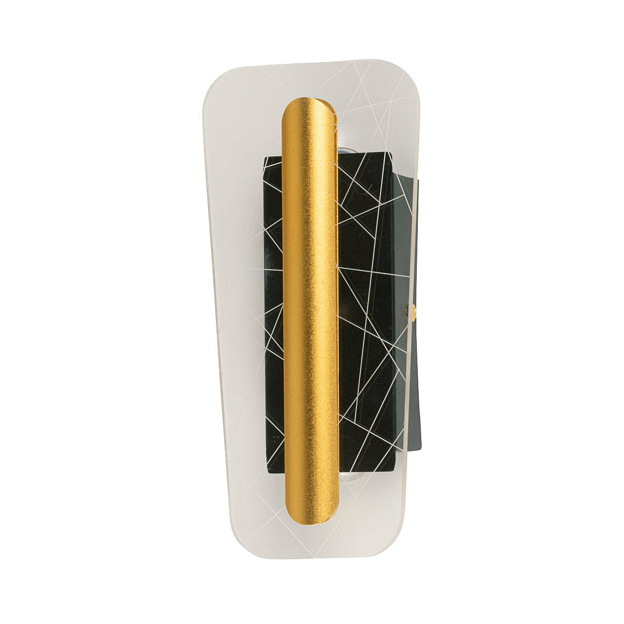 Настенный светильник De Markt Конти 488023701, LED, 10Вт, кол-во ламп:1шт, Золото