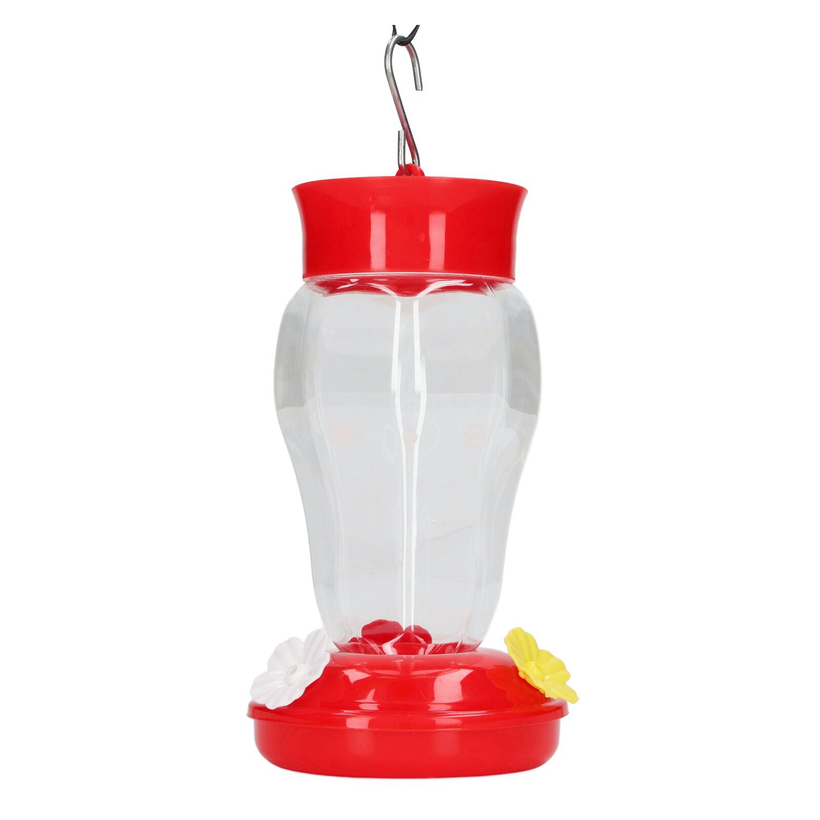 Garden Hummingbird Feeder Leak Proof 3 Ports Refill Iron Hook Hanging Humming Bird Type2