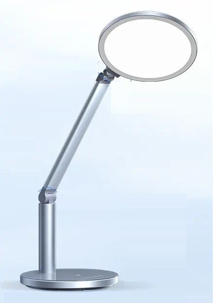 Настольная лампа Haishibao AA Reading Eye Protection Desk Lamp, Full Spectrum, Plug-In LED Light OS61-V, синий