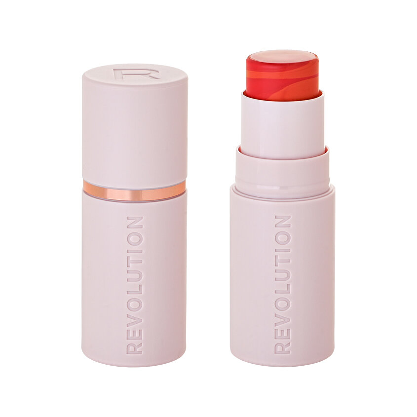 Румяна для лица REVOLUTION SILK BLUSH в стике тон Sunkissed apricot