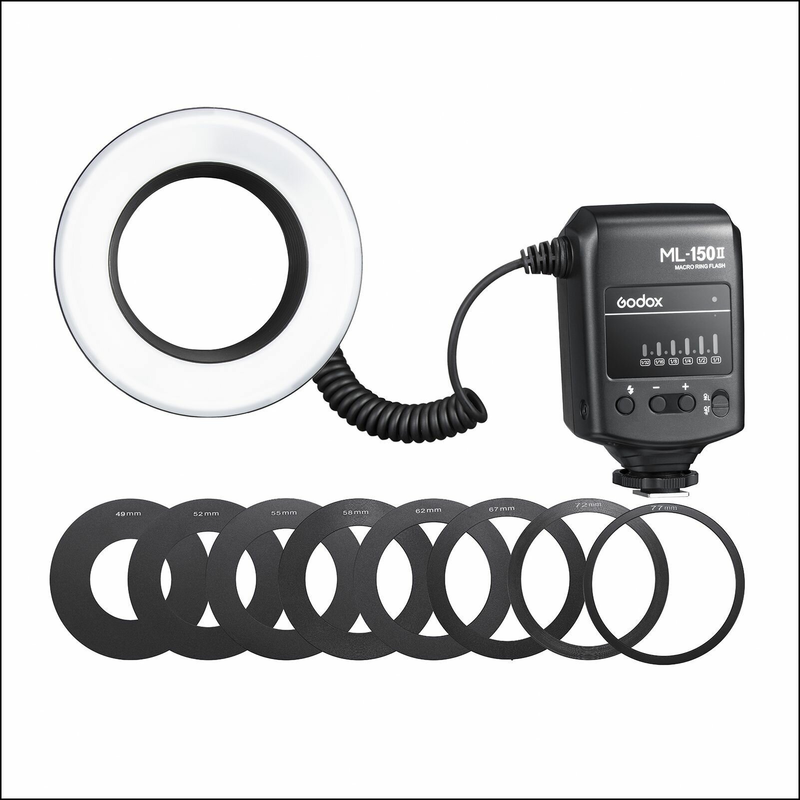 Godox ML-150II Универсальная кольцевая вспышка для макросъемки