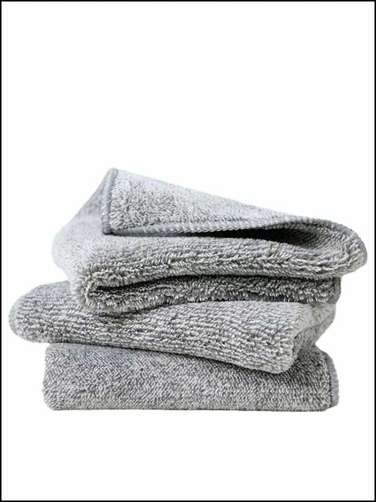 Эксклюзивная антибактериальная салфетка из бамбука двухслойная для кухни интенсивное впитывание масла без ворса