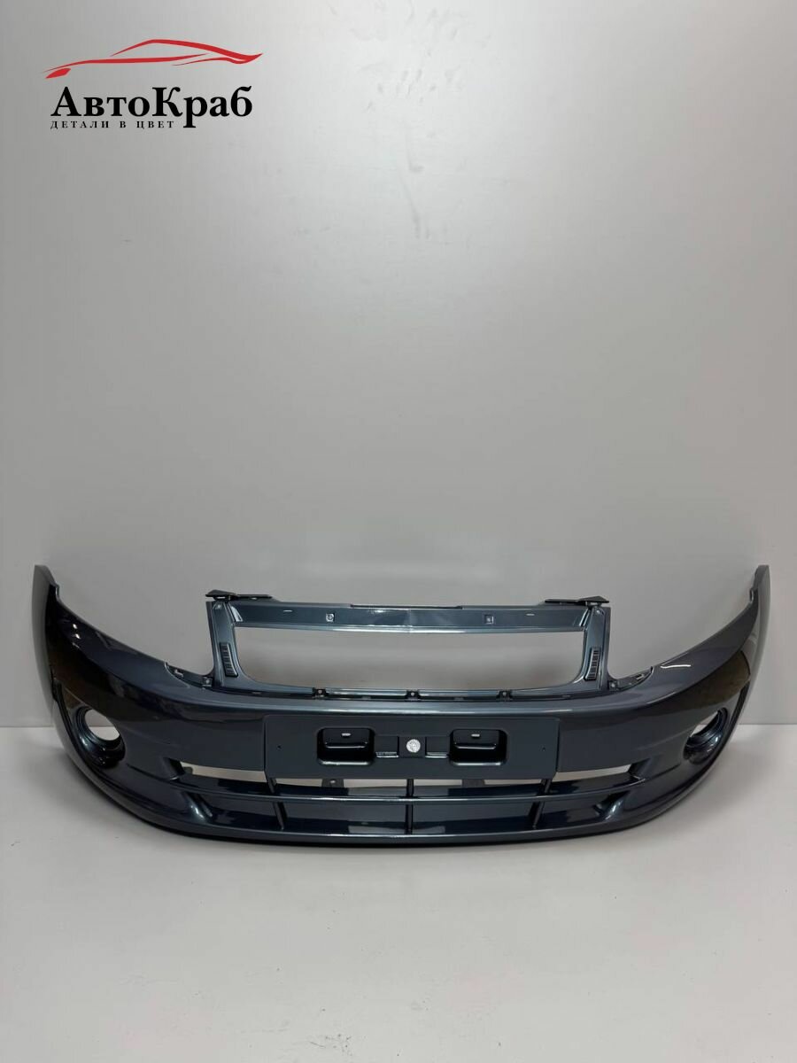 Бампер передний в цвет для Lada Гранта 2011 - 2014 г. 497 - одиссей