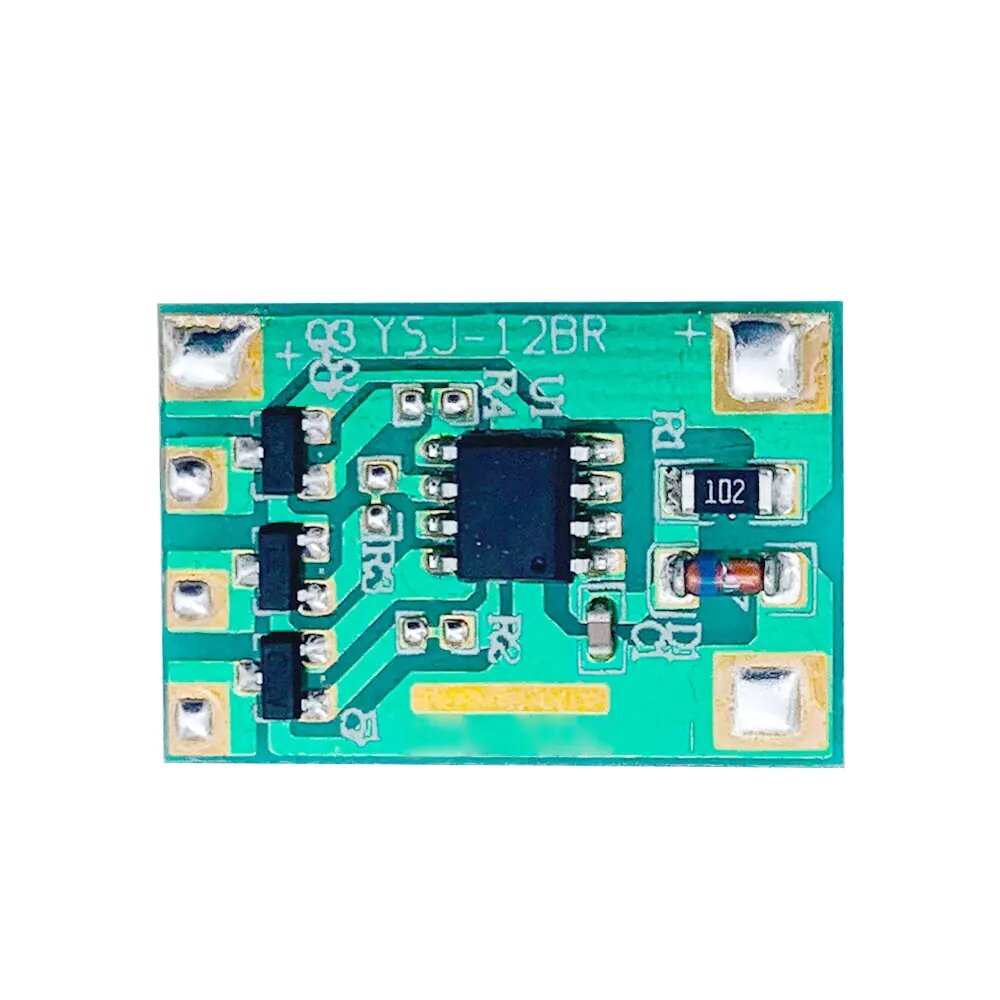 DIY 3v6v12v светодиодный модуль дыхательного света цикл медленно мигающий градуированный модуль включения и выключения YSJ-12BR