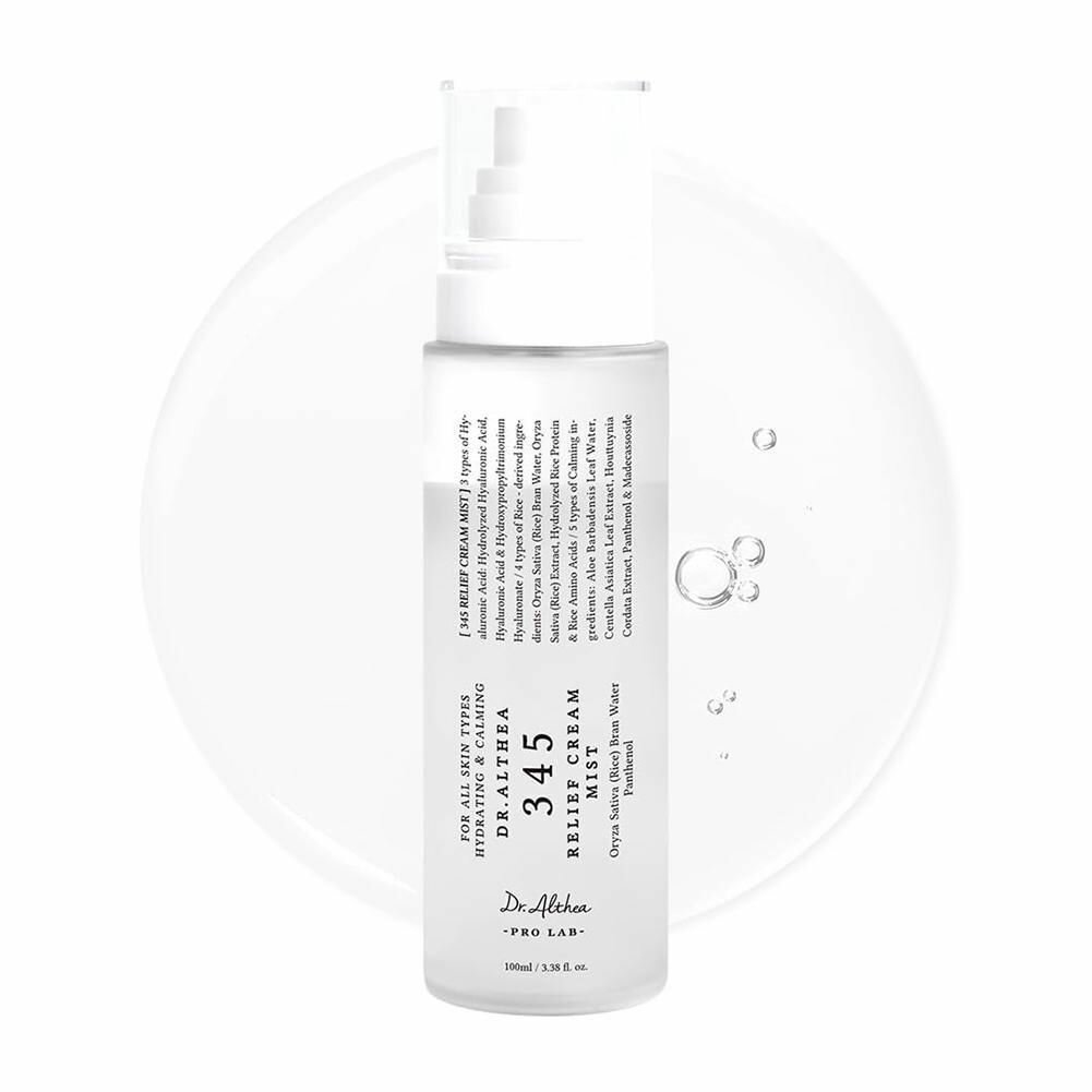 Успокаивающий крем-мист Dr. Althea 345 Relief Cream Mist (100 мл) для восстановления и увлажнения кожи