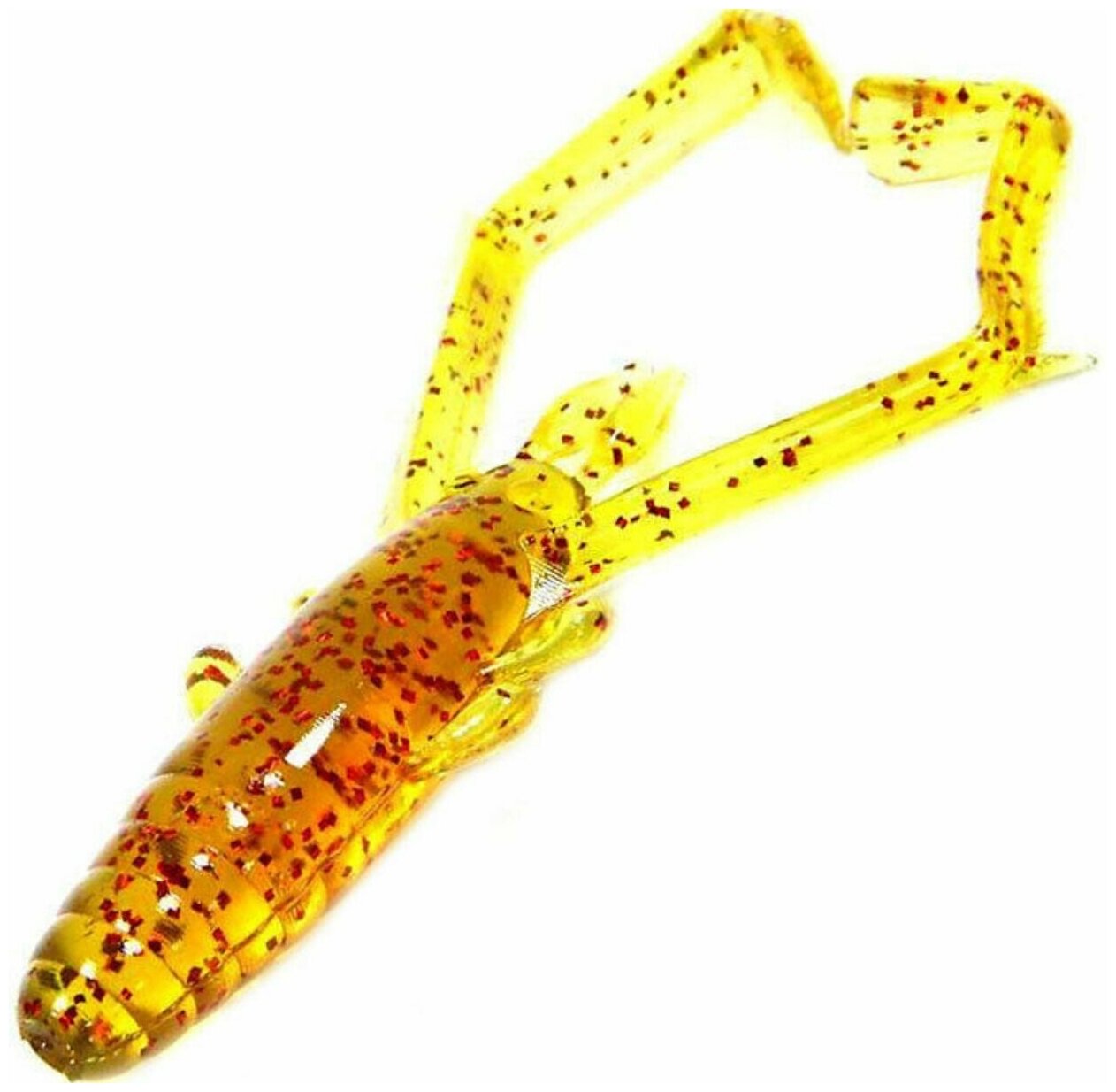 Силиконовая приманка REINS DELTA SHRIMP Цв. 566 Motor Oil Red