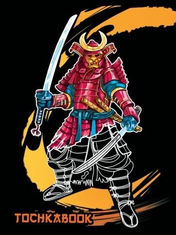 Проф-Пресс Точкабук for men. Самурай, А5, 64 листа