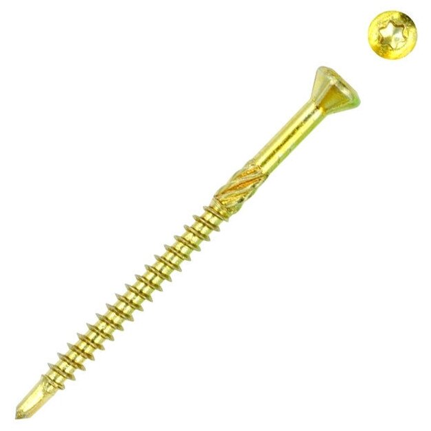 Шуруп для деревянных полов самозенкующий 3,2x45 с пот гол TORX 10 50 шт