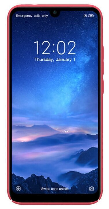 Чехол Nillkin Frosted для Xiaomi Redmi 7, красный