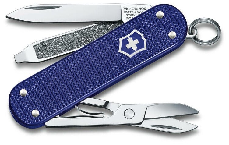 Нож-брелок Classic SD Alox Colors Night Dive Victorinox 0.6221.222G