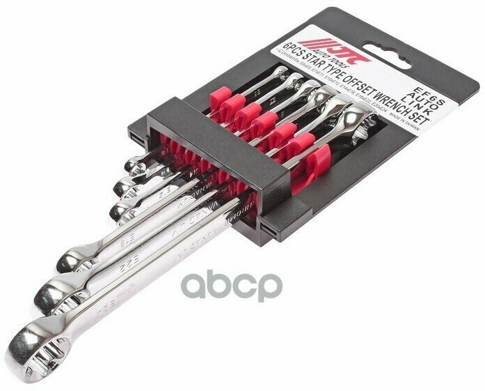 Набор ключей накидных TORX Е6-E24 6 предметов JTC JTC арт. JTC-EF6S