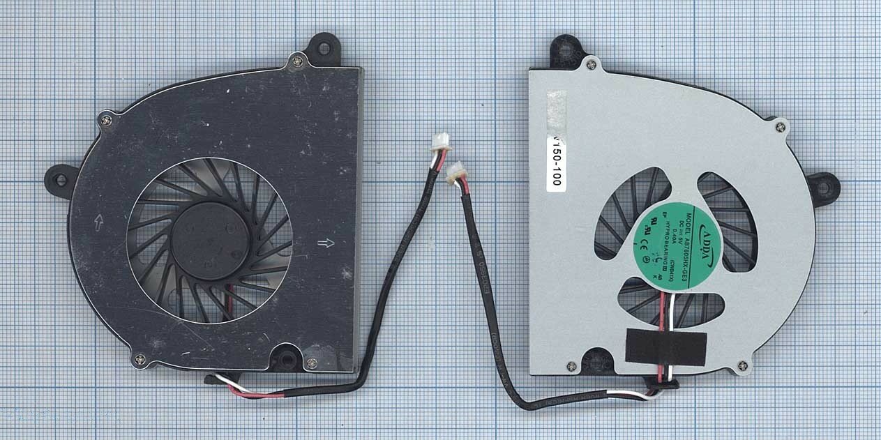 Вентилятор (кулер) для Clevo DFS551205GQ0T FAJD (3-pin) ver.2