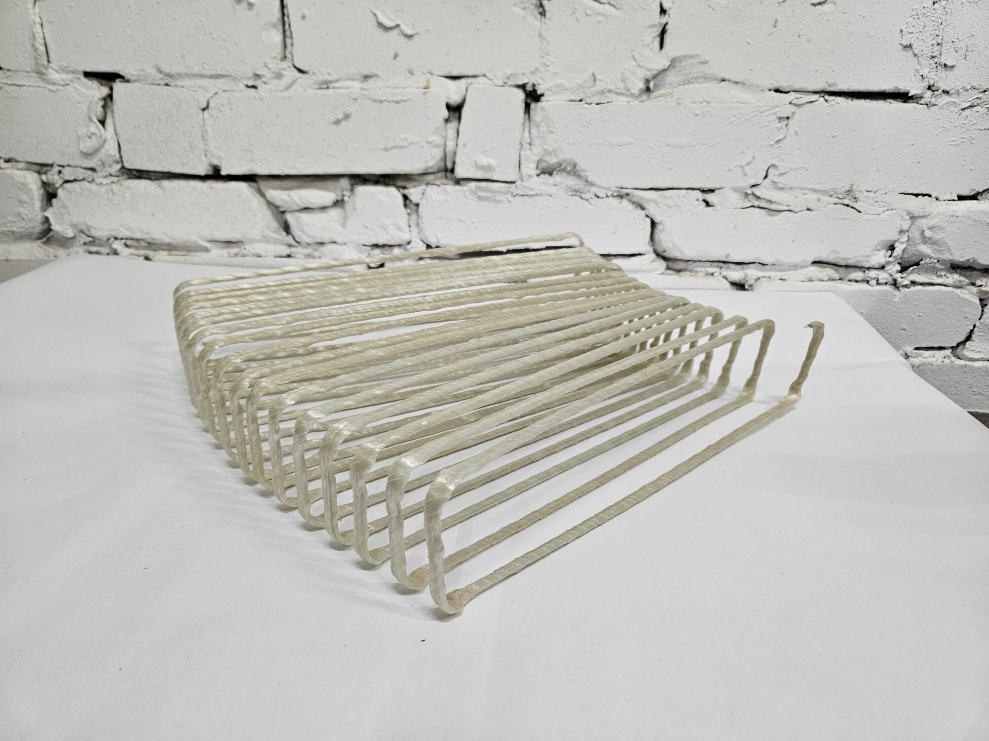 Хомут арматурный стеклопластиковый 80х550 ( пружина для армопояса 100х600 )