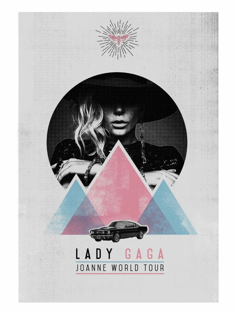 Постер "Lady Gaga - Joanne World Tour"