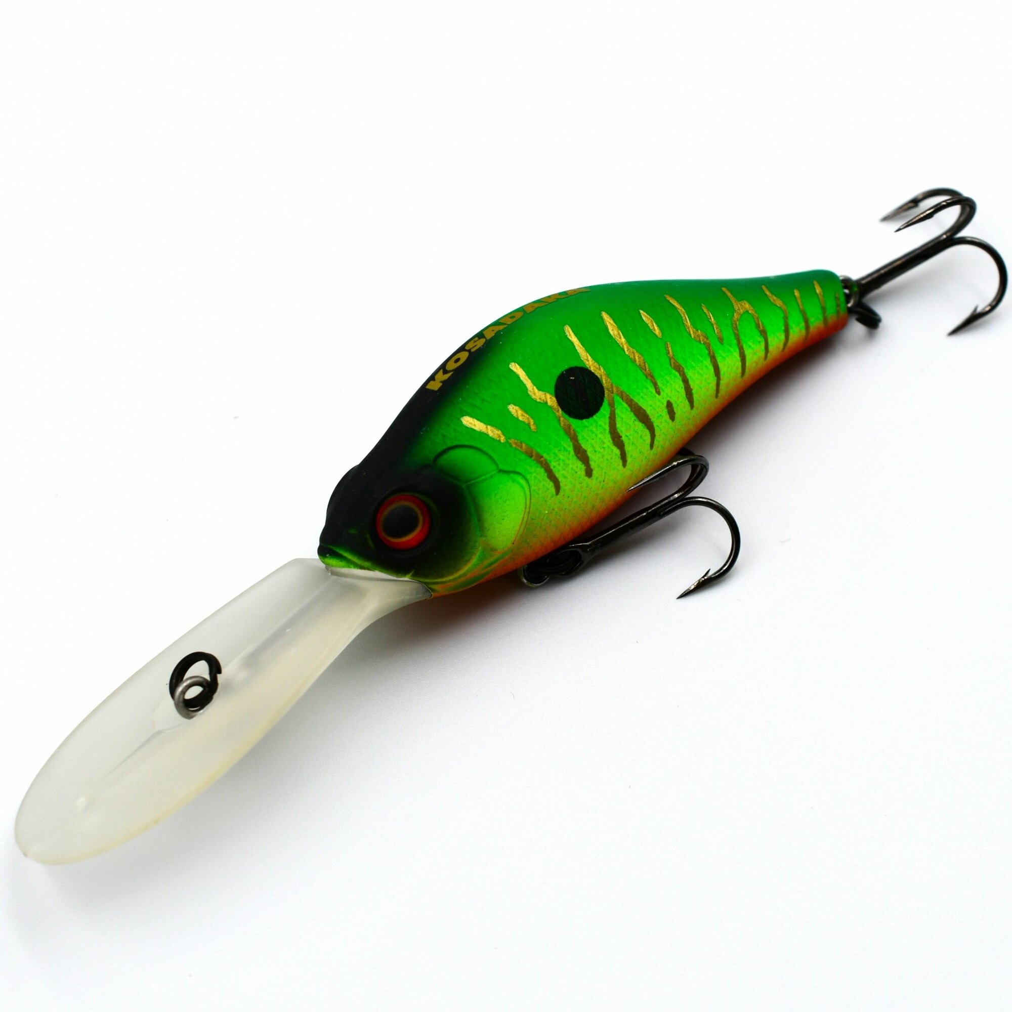 Воблер для рыбалки KOSADAKA Troll Crank XD 65F на щуку, судака, сома