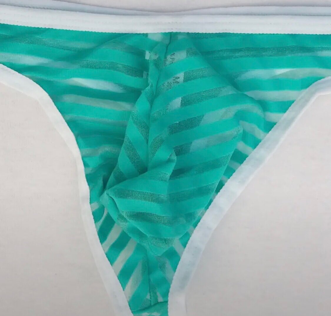 Мужские стринги прозрачные