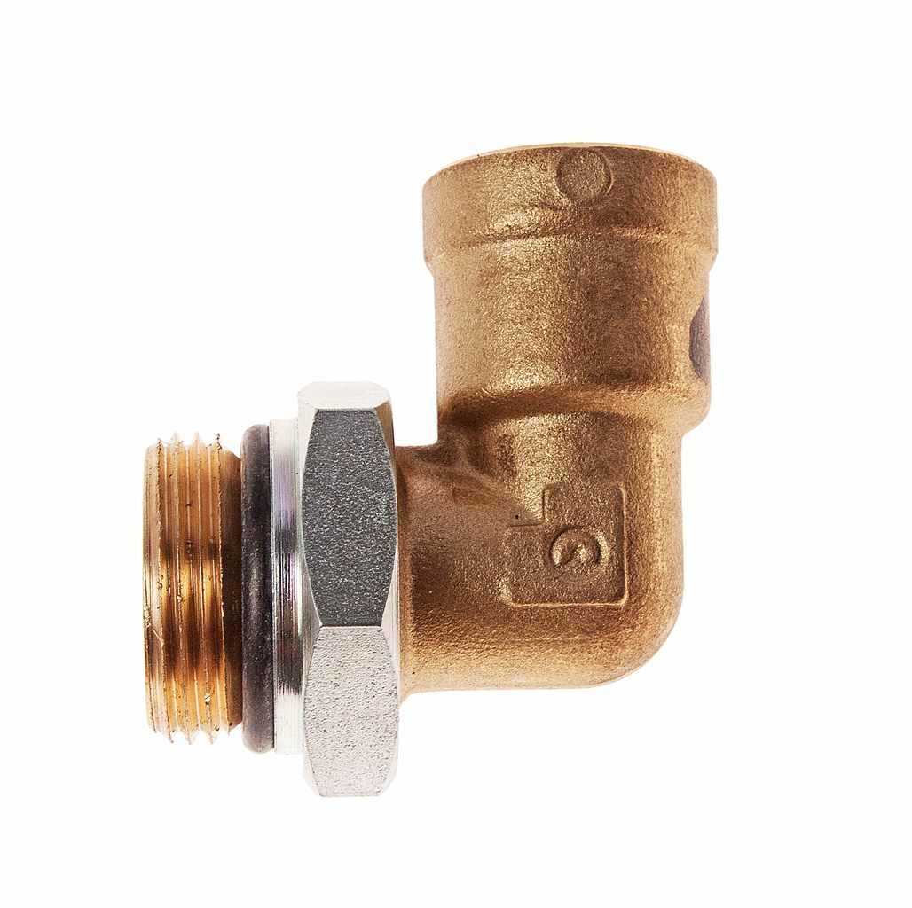 Соединитель трубки ПВХ, полиамид d=12мм (наружная резьба) М22х1.5 угольник, 9502 12-M22X1.5, CAMOZZI