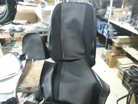 Чехлы автомобильные УАЗ Запчасть 259965 Флок черный 2 предметов