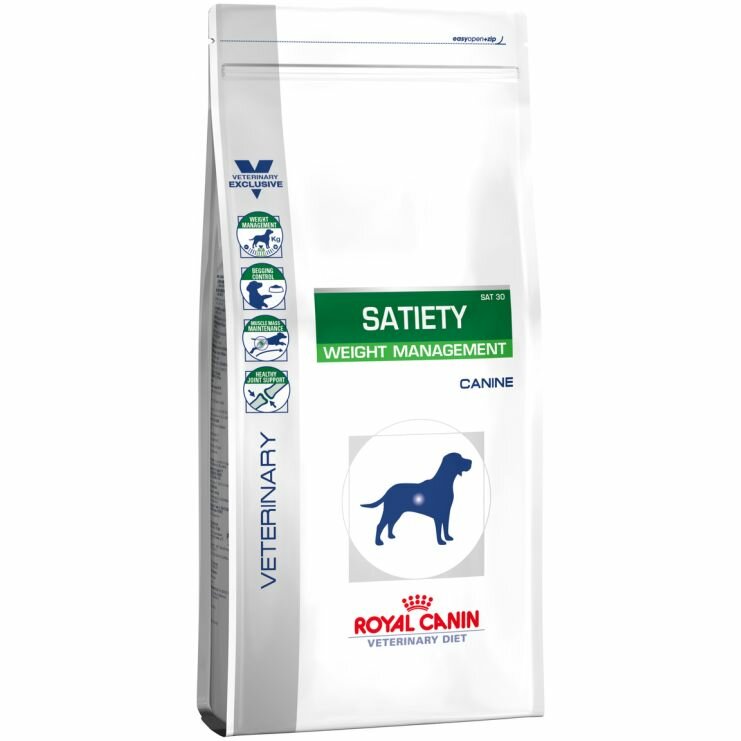 Royal Canin VD SATIETY WEIGHT MANAGEMENT SMALL DOGS ветеринарная диета, сухой корм для взрослых собак мелких пород для снижения веса, 3 кг
