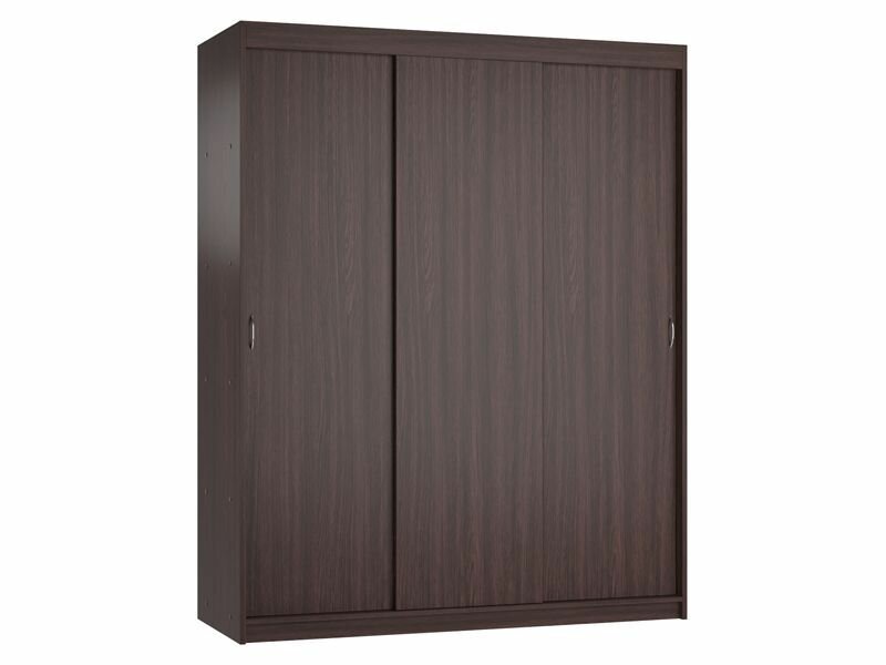 Шкаф купе для одежды со штангой "Эко 3" 160х220х45 Венге цаво