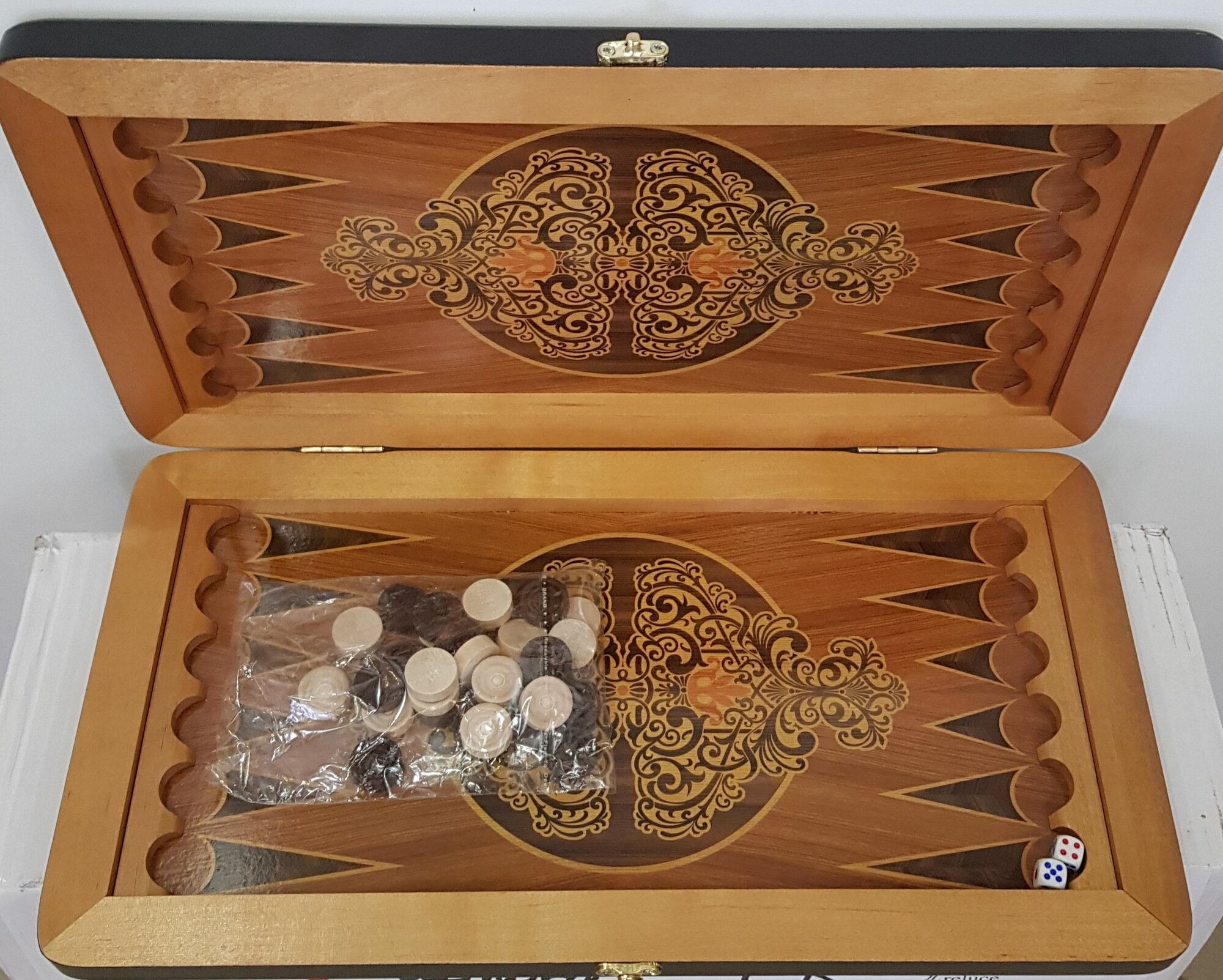 Нарды деревянные 40х21,5х5см 44521