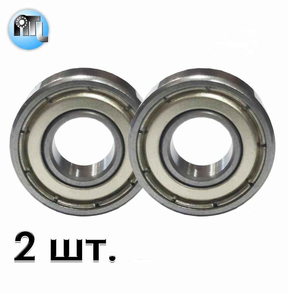 Комплект 2 шт. Подшипник 1000098-ZZ (619/8-ZZ 698-ZZ) NTL Bearing