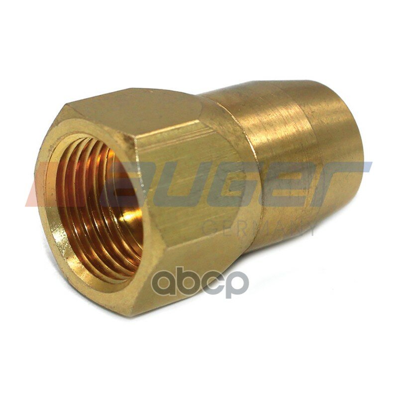 Фитинг (штуцер) прямой Рвнутр=М18х1,5/ трубка 12х1,5мм AUGER арт. 85231