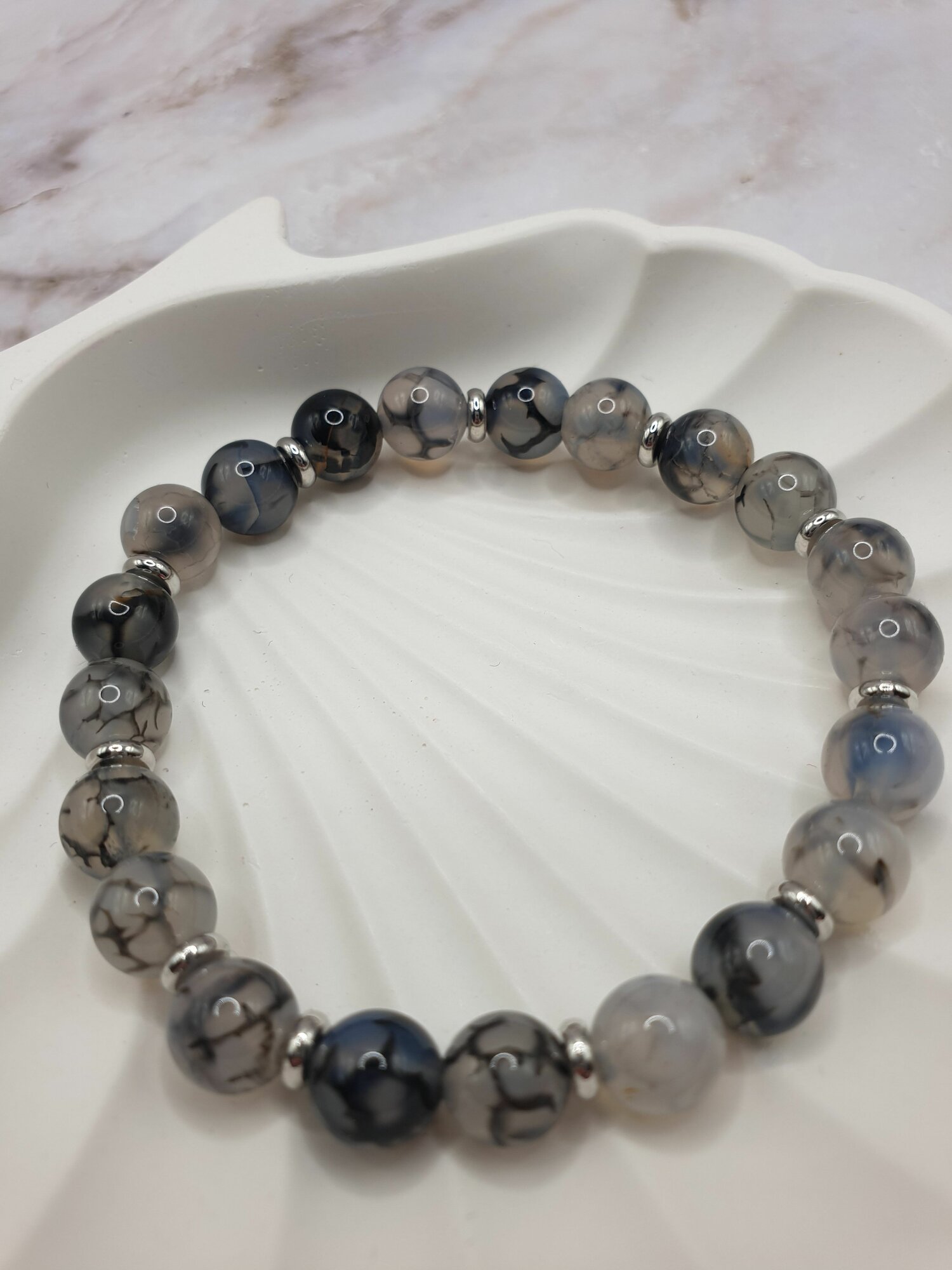 Браслет, агат