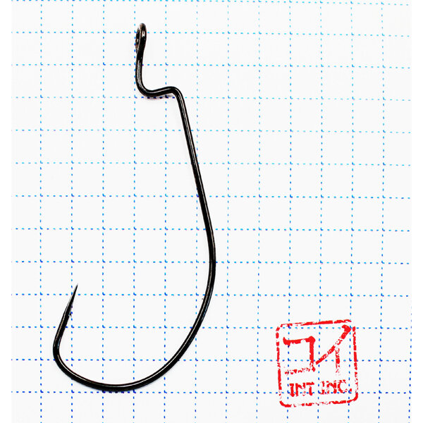 Крючок офсетный Koi "Wide Range worm", размер 4/0, 10 шт