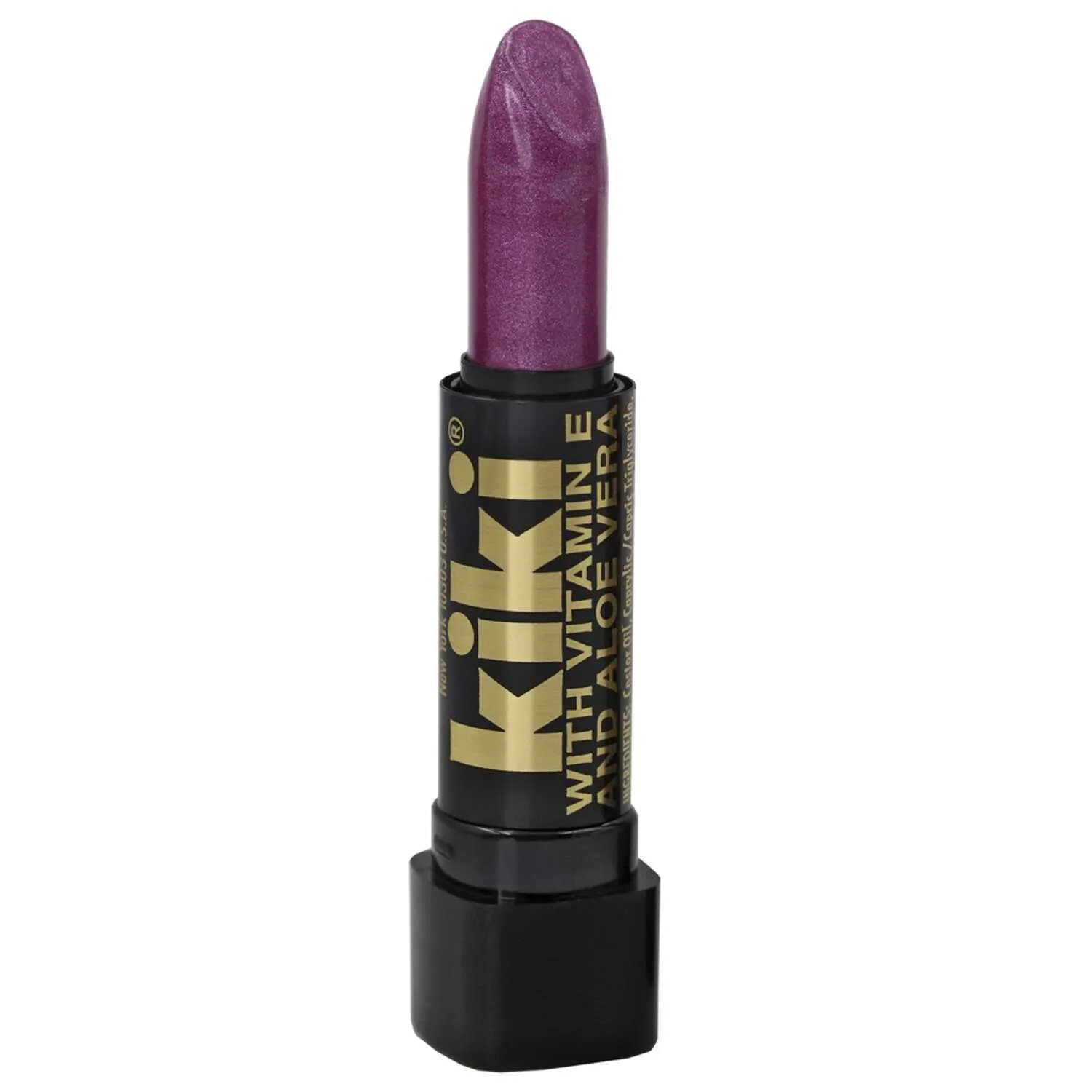 Губная помада Kiki с витамином Е и алоэ, тон: 154 сиреневый, 3мл