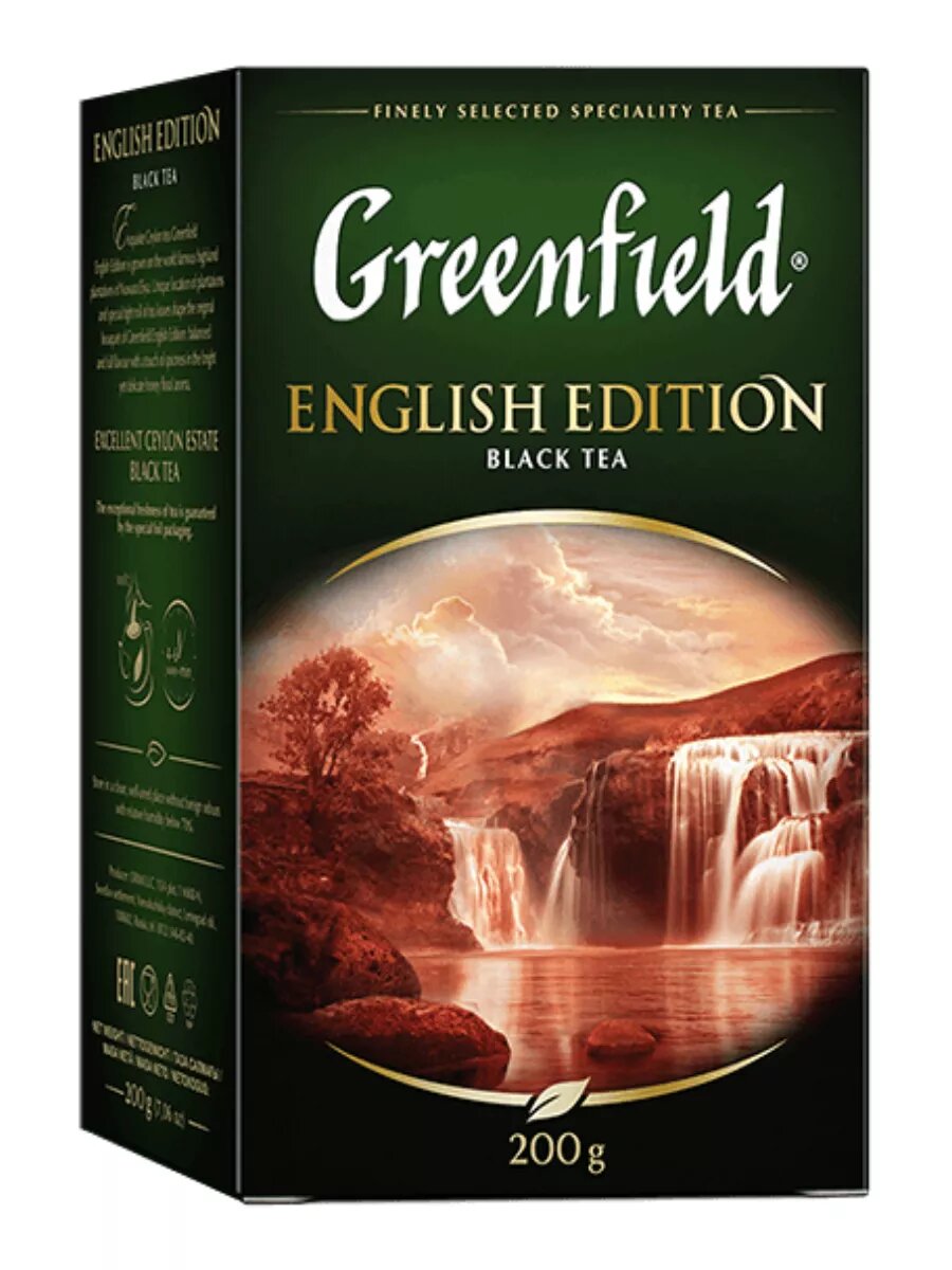 Чай черный листовой English Edition, 200 гр
