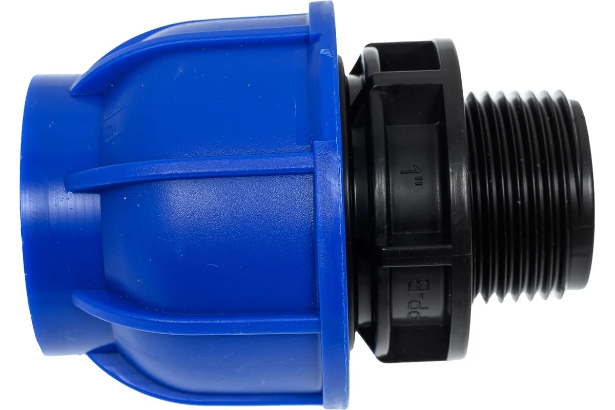 Муфта ПНД CYKLON 32x1' PFMM3210, набор из 24 шт, соединение труб диаметром 32 мм