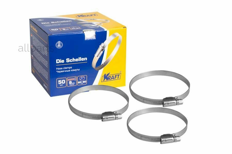 KRAFT KT880210 Хомут 60-80 мм OBERKRAFT KRAFT KT880210