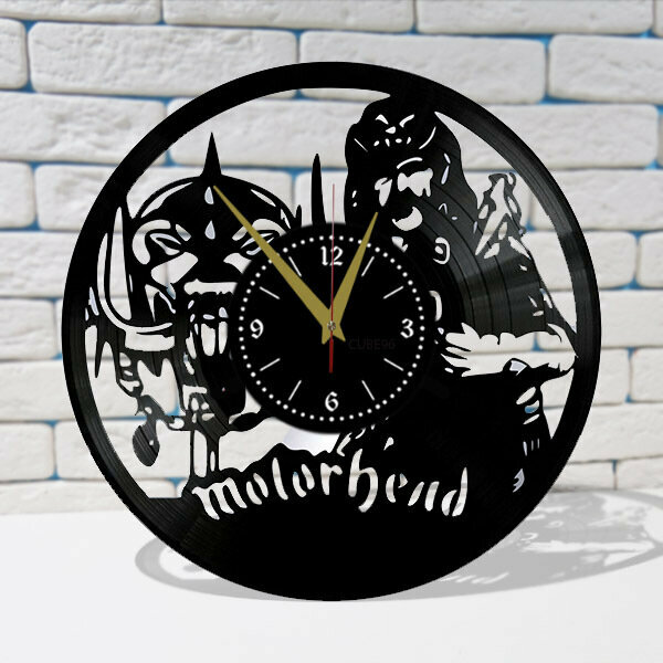 Часы из виниловой пластинки Motorhead №2