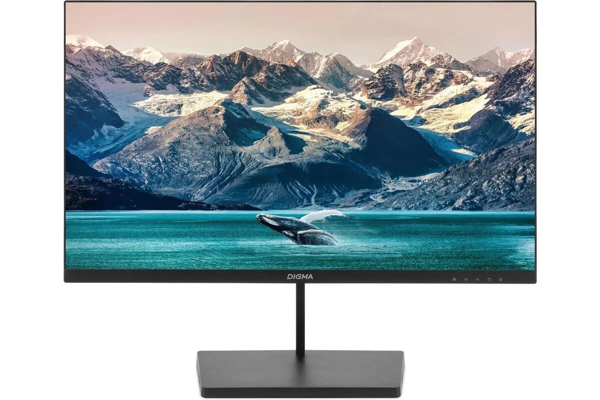 DIGMA Монитор 23.8" Progress 24P501F IPS FHD чер 5ms HDMI DP VGA M/M 100Hz 250cd Ex 1895757