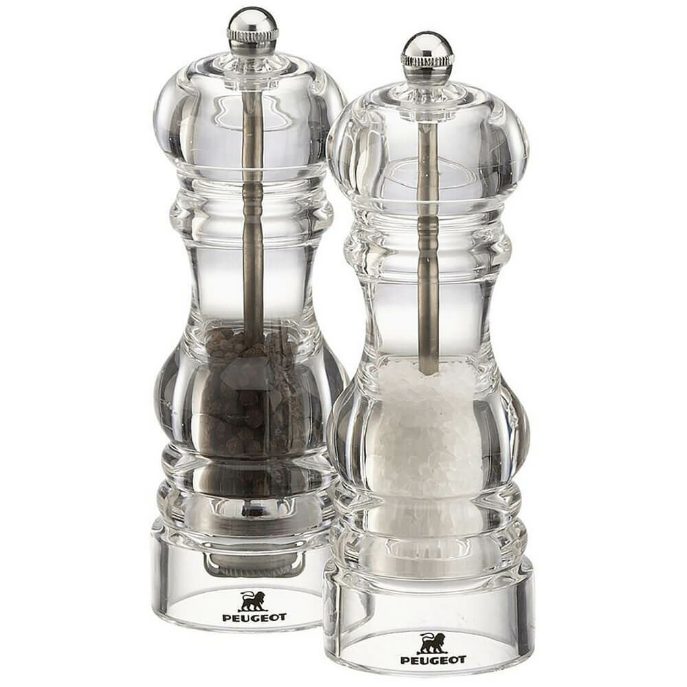 Набор мельниц Peugeot Nancy Duo de moulins à poivre et à sel manuels en acryl 2/900818
