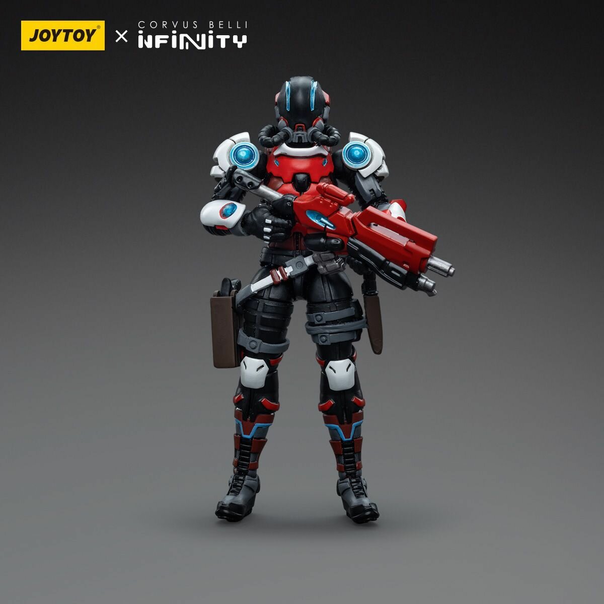 Подвижная фигурка JOYTOY Infinity Nomads Wildcats Polyvalent Tactical Unit #2 Woman -jua