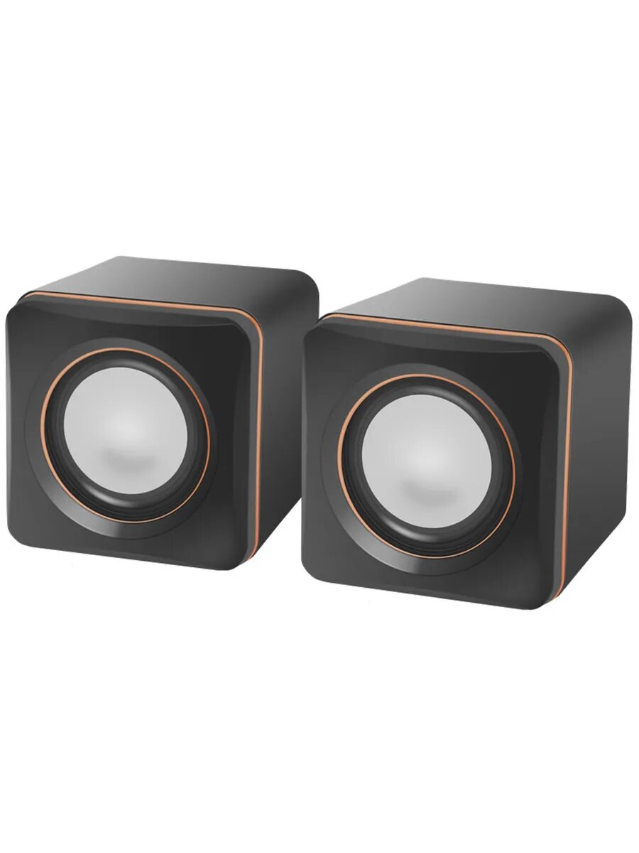 Колонки компьютерные. 2.0, 5 Вт, 3,5 мм джек