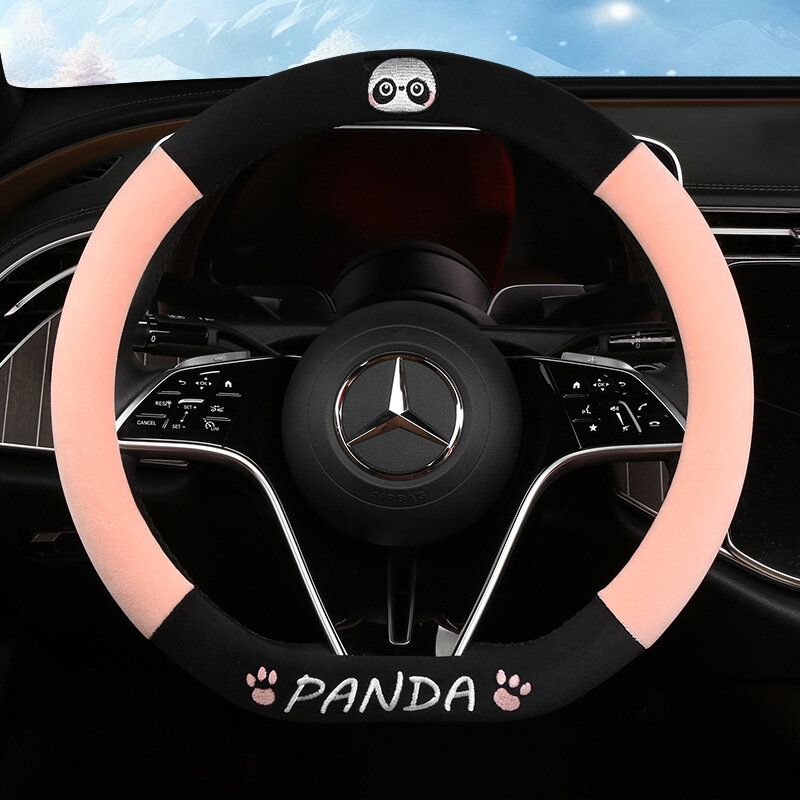 Чехол для руля Kimbery shun, флисовый, искусственный плюш, нескользящий