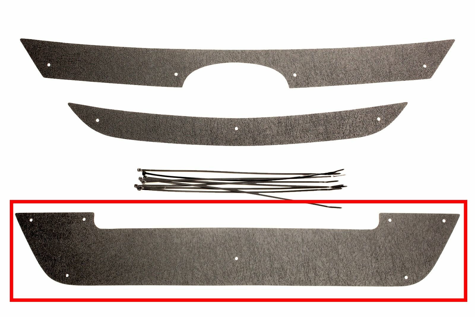 Зимняя защита на стяжках для Lada Largus (I) 2012-2021 (1 часть) низ