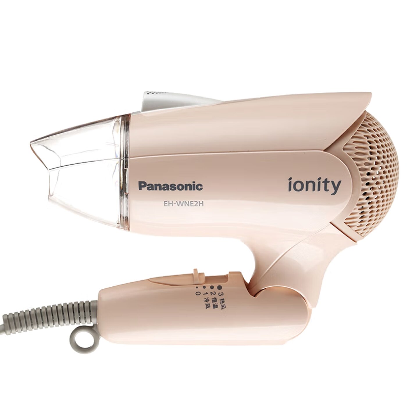 Фен Panasonic, складной и портативный (1600 Вт, 19 м/с) с насадкой