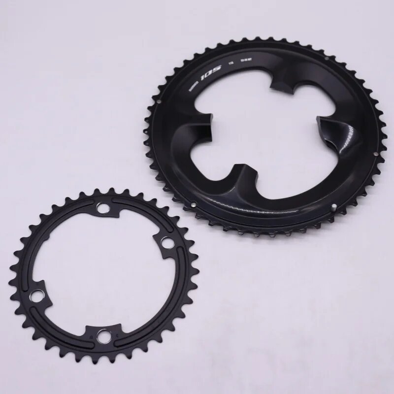 SHIMANO 105 R7000 черная алюминиевая передняя звезда 110BCD 52-36T