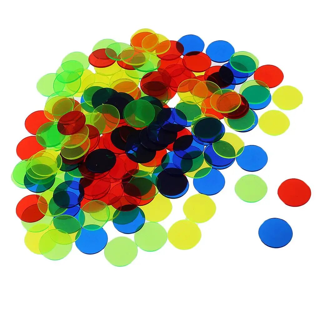 Tooyful Bingo Game Chips Multicolor