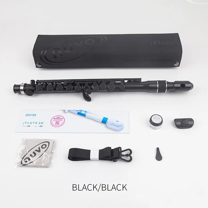 Nuvo jFLUTE 2.0 флейта в C Черный, BLACK BLACK