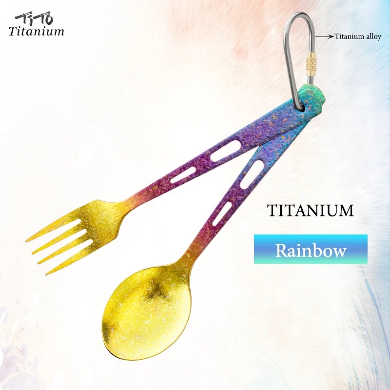 TiTo TiTanium Spork набор из 3 предметов spoonfork