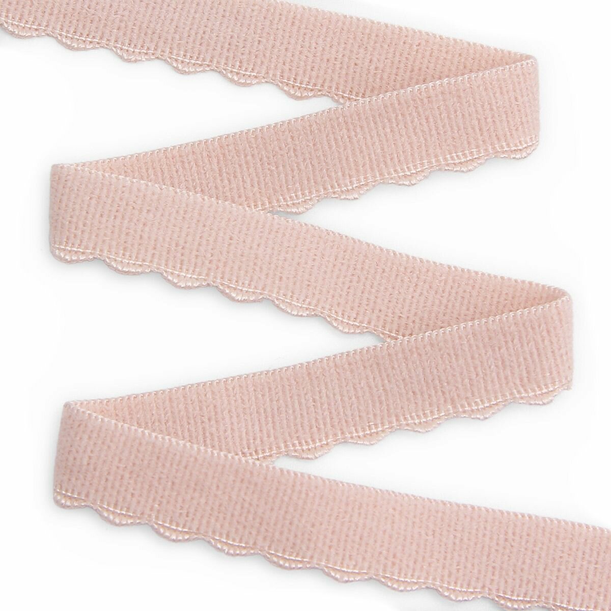 МЛ175.012/1 Резинка отделочная (становая) 5,03гр/м, эластичность 120%, 12мм*50м (пудровый)