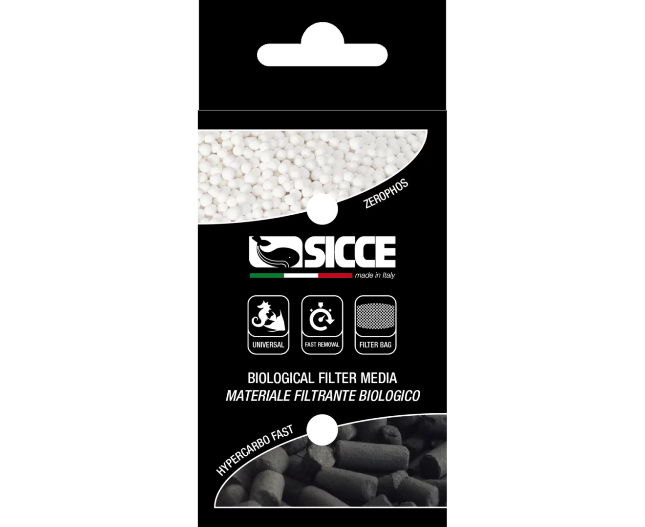 Наполнитель SICCE Zeropphos для фильтра Shark ADV, 2 шт