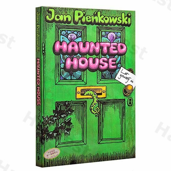 Дом с привидениями Трехмерная книга, оригинальная английская версия в твердом переплете