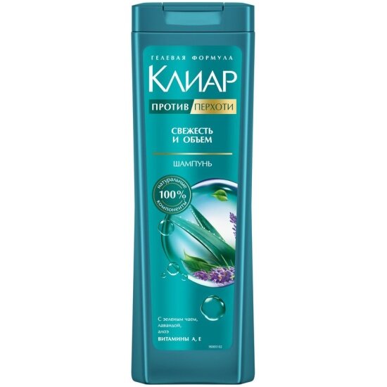 Шампунь против перхоти Клиар (clear) CLEAR Свежесть и объем, 400 мл